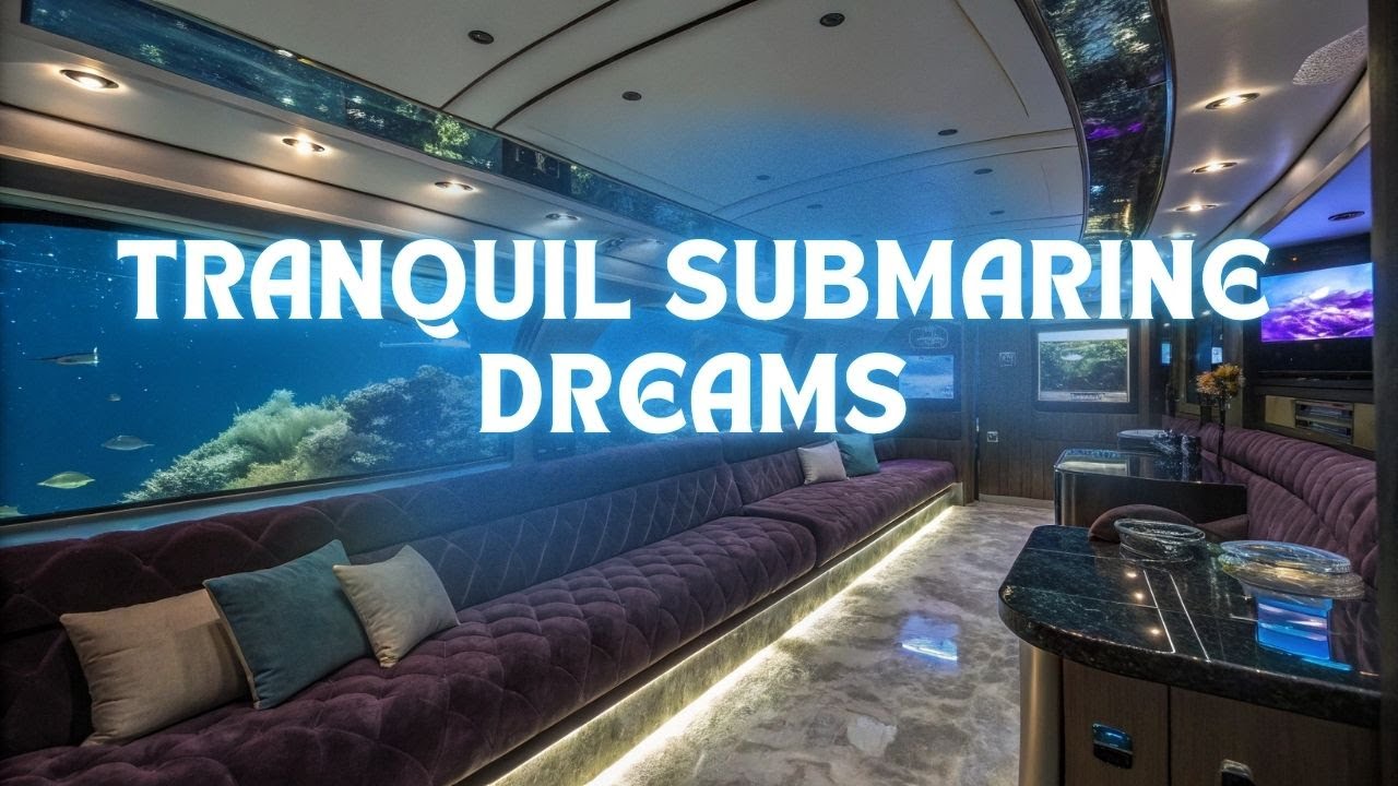 Luxury Submarine Ambience 4K – Deep Sea Relaxation Experience - YouTube