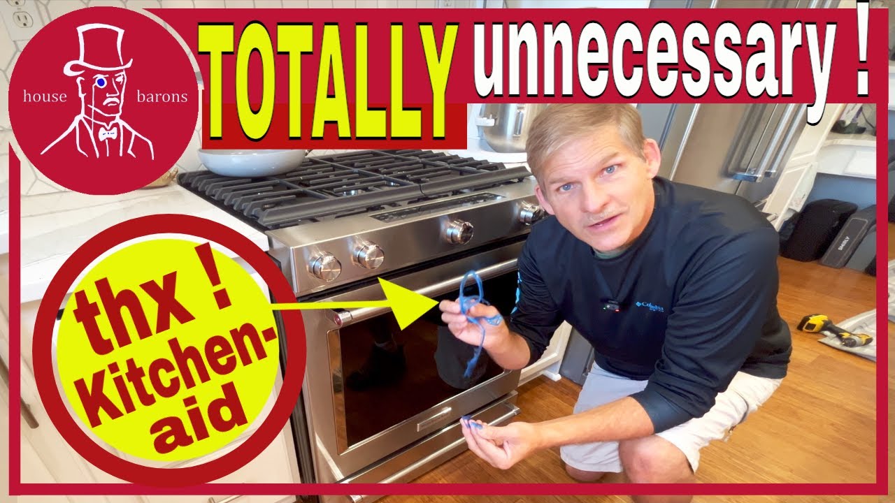 How to Remove the Oven Door | Take Off the Oven Door Handle from the ...