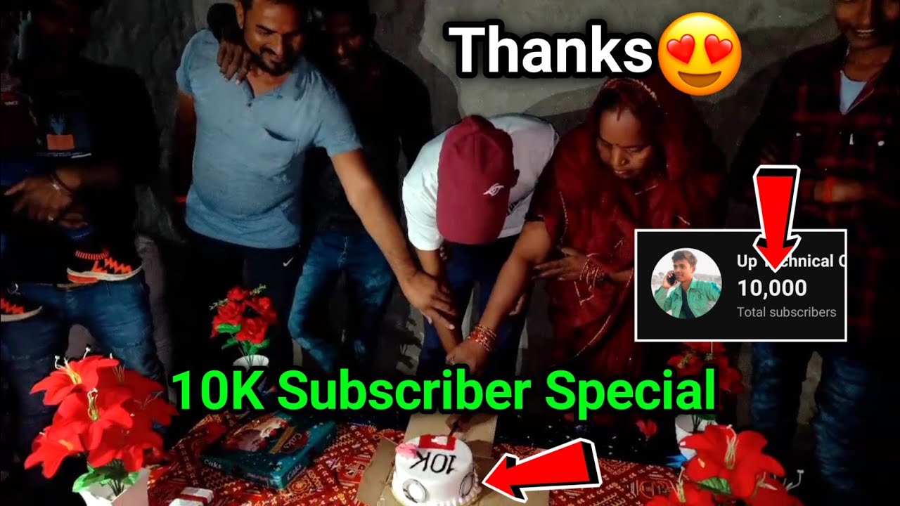 Happy 10k Subscribers 😍10K Subscriber Special Video 😍 // Youtube 10k ...
