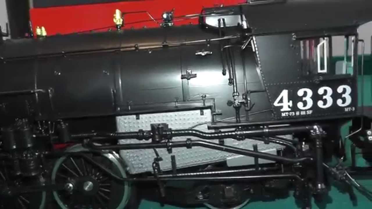 Precision O Scale Southern Pacific 4-8-2 MT-3 Factory Painted Brass ...