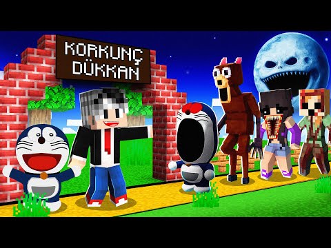 Minecraft ama KORKUNÇ DÜKKAN Açtım!...