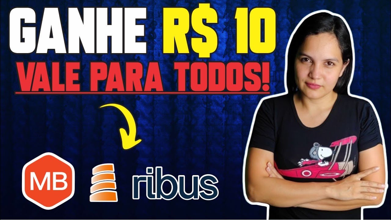 🤑 CORRE! GANHE R$10 FÁCIL COM MB E RIBUS - YouTube
