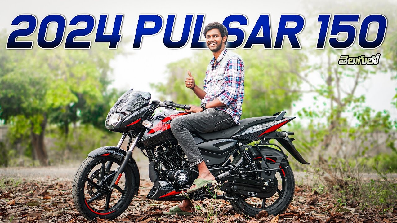 2024 Pulsar 150 Telugu Review || Rides4U - Tejaa - YouTube