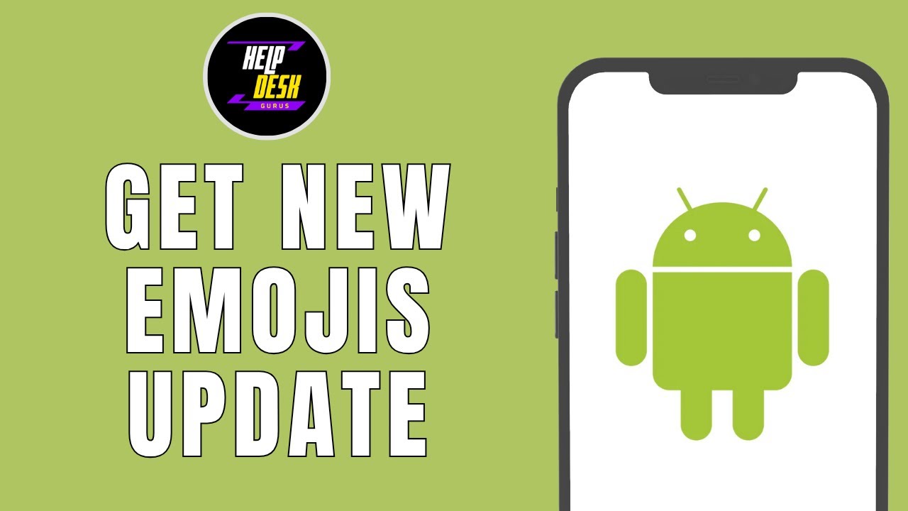 HOW TO GET NEW EMOJIS UPDATE ON ANDROID - YouTube