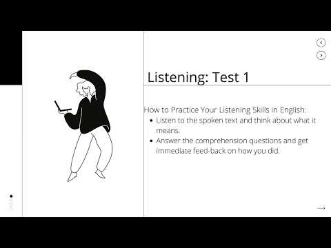 LISTENING PRACTICE TEST 1. (WITH ANSWERS) Dinləmə testi 1( cavabları ilə)