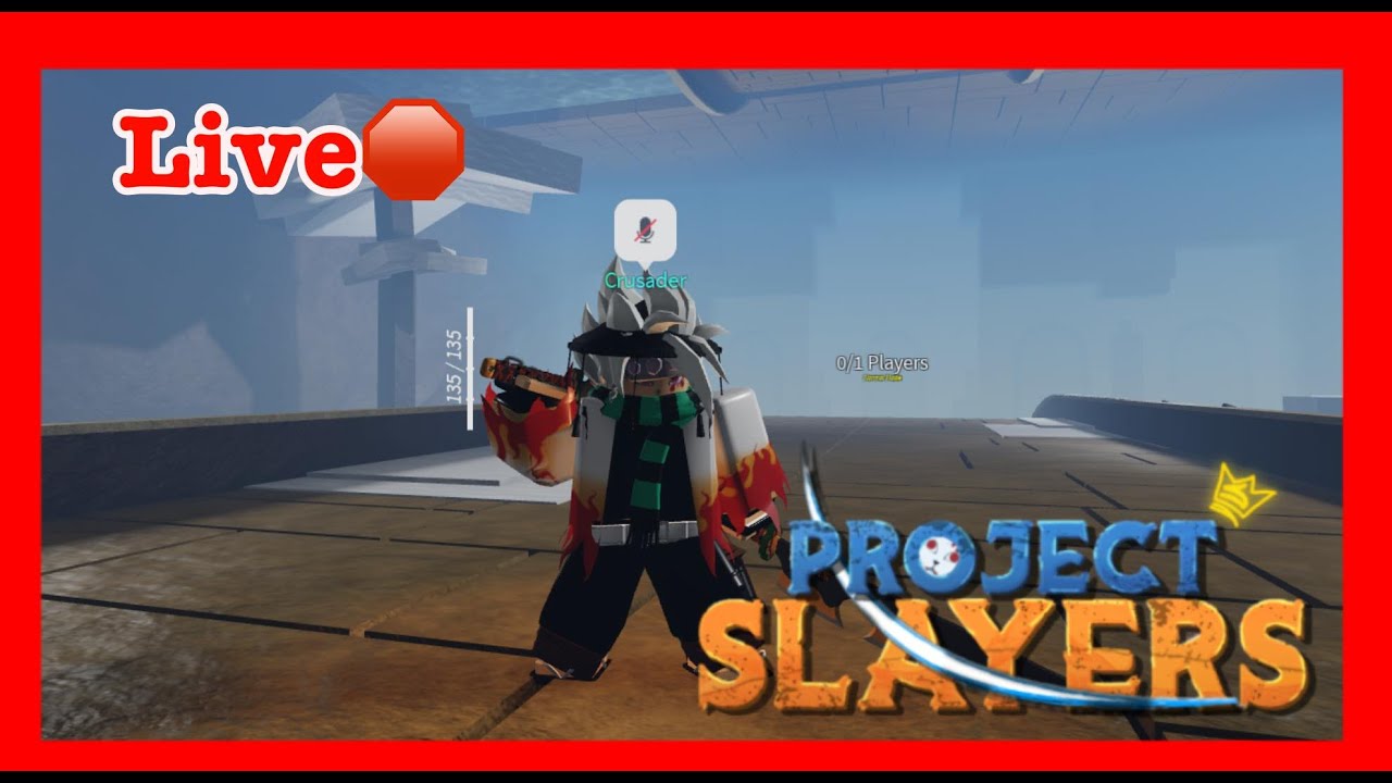🔴LIVE ROBLOX Project Slayers update 1.5 แจกของ+ลงRaidPoint!!+ลงRaid ...