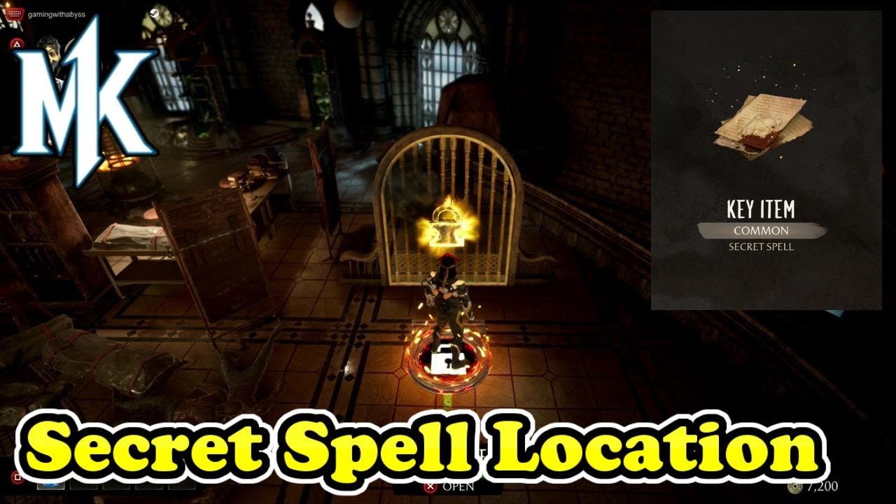Secret Spell Location in Shang Tsung Laboratory Mortal Kombat 1 ...
