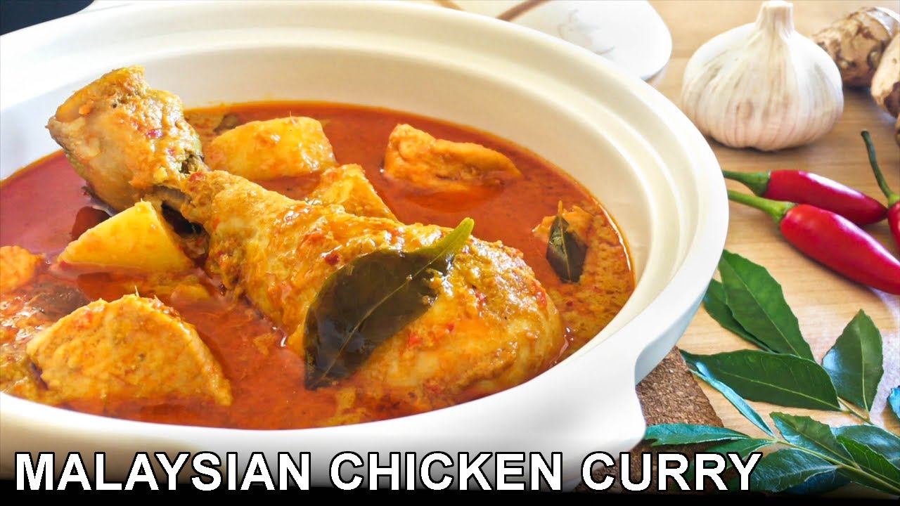 Malaysian Chicken Curry From Scratch | Using Only Fresh Ingredients ...