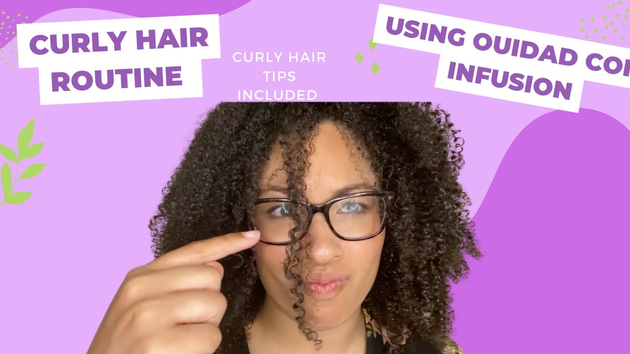 Curly hair routine | Ouidad Coil Infusion Reviews - YouTube