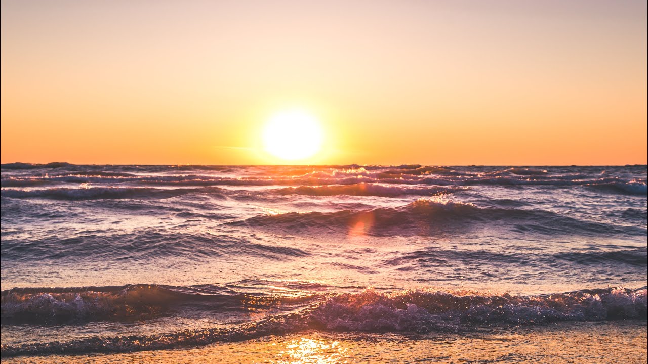 Zen Waves: 30 Minute Beach Wave Meditation. Relaxing. Calming, Peaceful ...