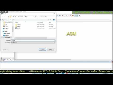 ECL 204 || EC 334 || S4/ S6 KTU Microcontroller Lab : Part 2 Familiarisation of KEIL Software ...