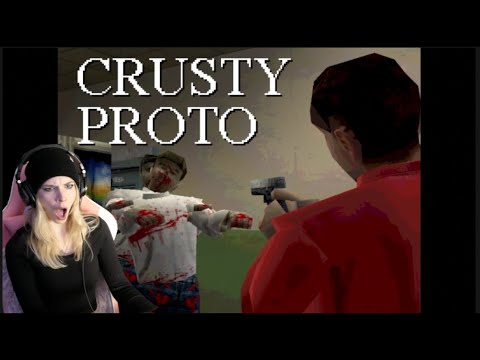 playing my first "horror" game... | CRUSTY PROTO | - YouTube