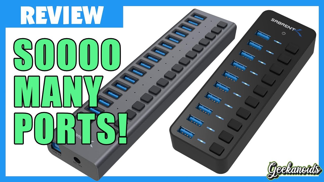 Sabrent Giving YOU Loads of Ports !!! - YouTube
