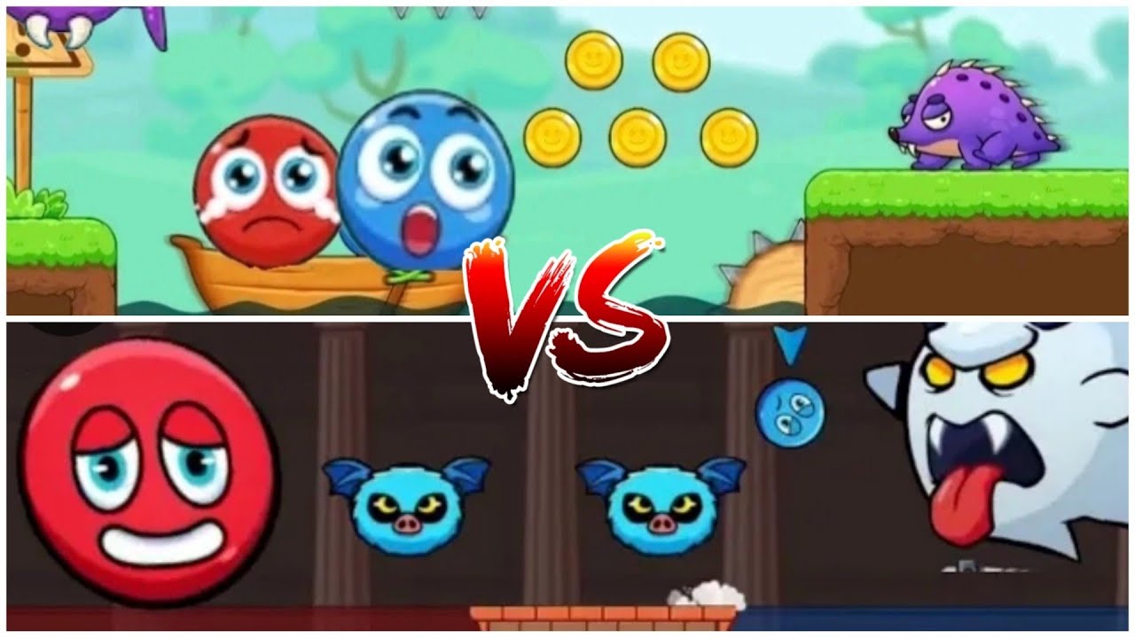 Red and Blue: Ball Heroes | Game like Red Ball 4 | Red and Blue vs ...
