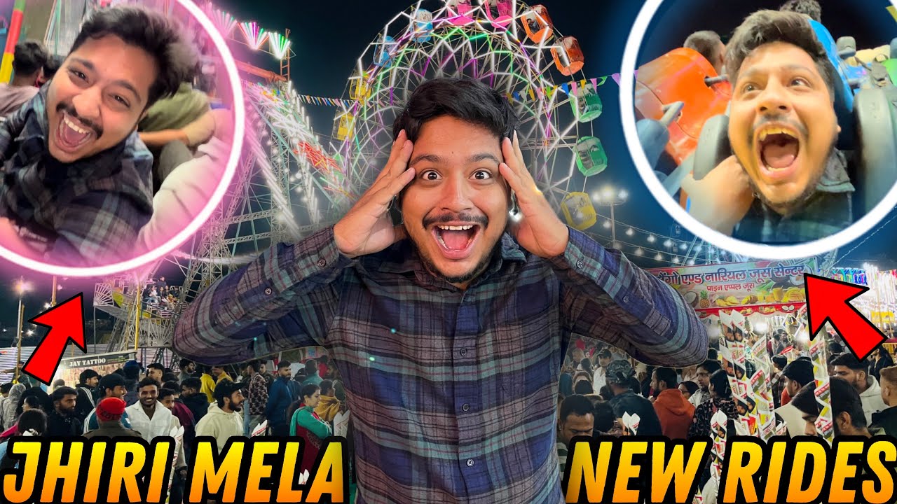 New Rides And Activities in Jhiri Mela 2025 || Biggest Trade Fair Of ...