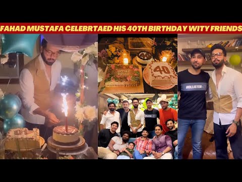 Jeeto Pakistan Host Fahad Mustafa Celebrated His 40th Birthday - YouTube