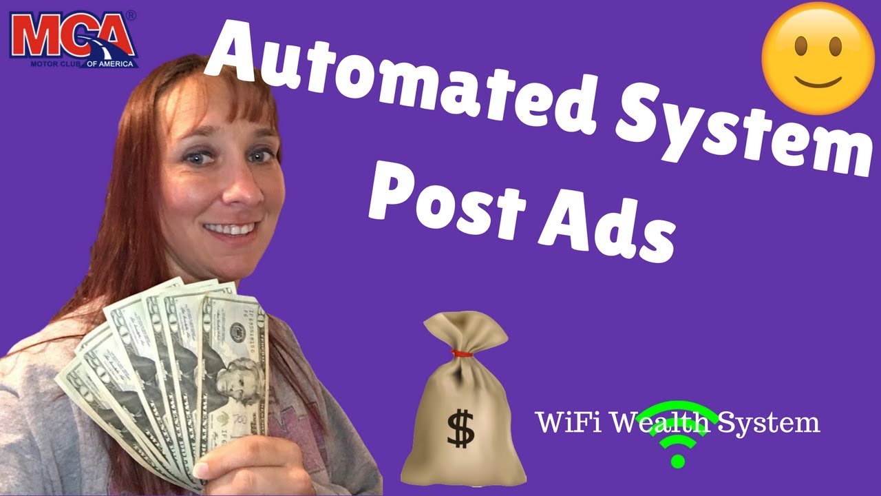Automated Money Making System Post Ads Get Paid MCA Money - YouTube