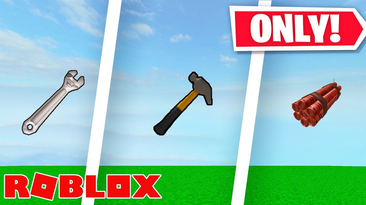 DYNAMITE/HAMMER/WRENCH ONLY CHALLENGE! (Roblox Piggy Challenges) - YouTube