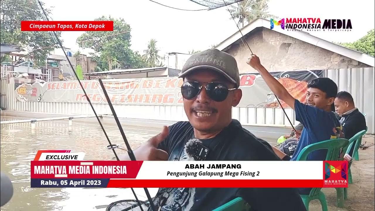 Sensasi mancing di Galapung Mega Fising 2, Cimpaeun Tapos, Kota Depok - YouTube