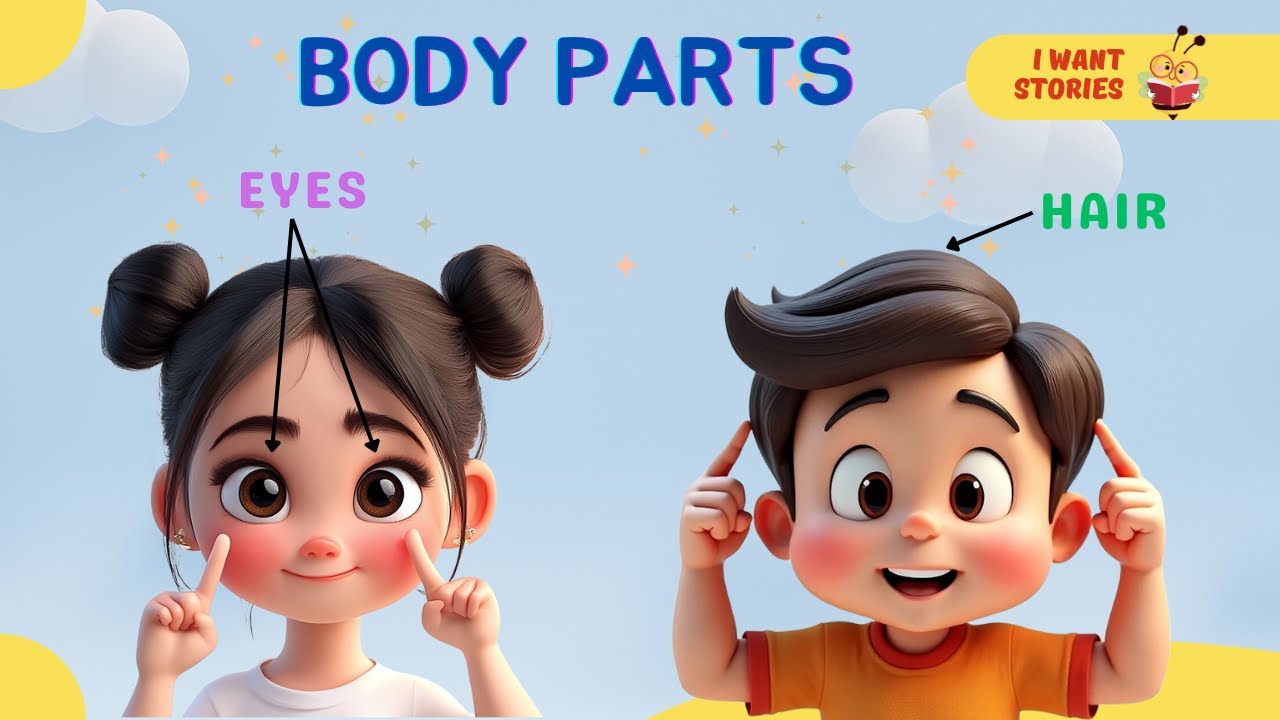 Body Parts for Kids | Learn Body Parts | Kids vocabulary - YouTube