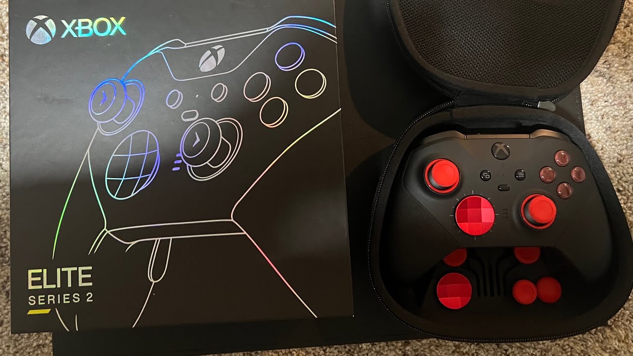 Unboxing of the Xbox Elite Series 2 controller + testing video - YouTube