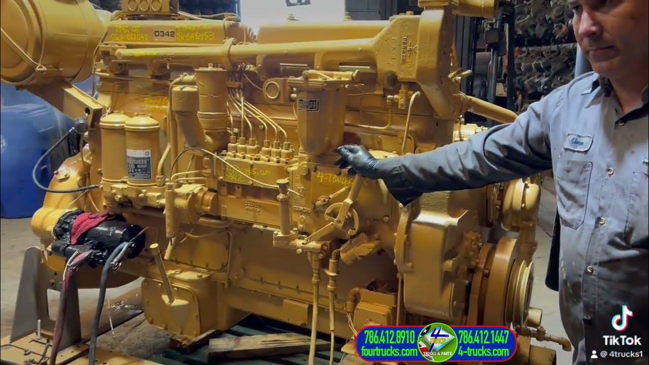 6658 0221242 - 1989 CATERPILLAR D342 ENGINE 235HP - YouTube