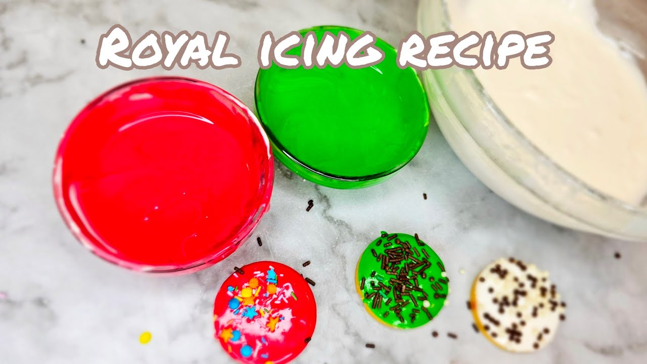 Royal Icing: The Simple, Easy Recipe You Need - YouTube