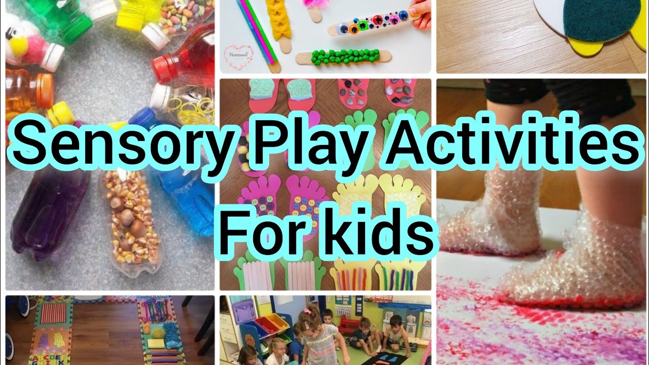 Tactile Sensory Activities for kids/ Sensory Play Activities for babies ...