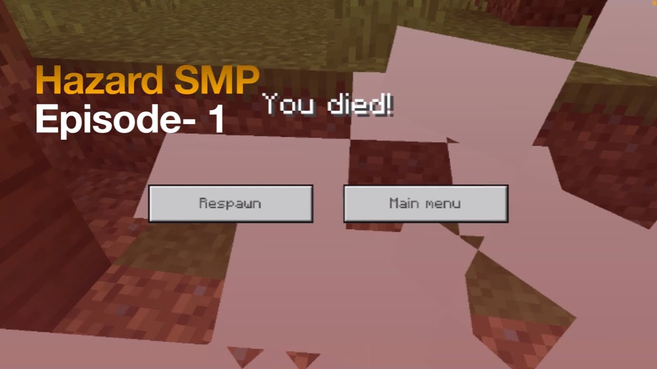 Hazard SMP episode 1 (a rough start) - YouTube