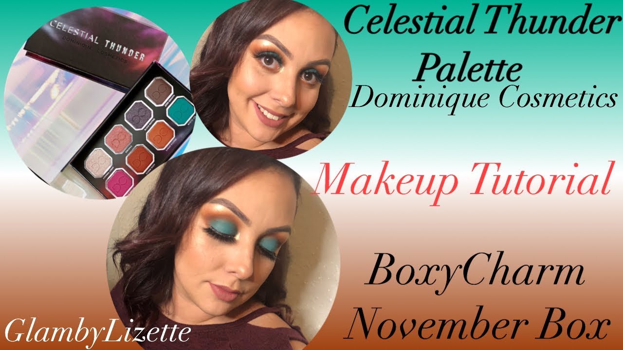 Celestial Thunder palette From Boxy Charm November Box - YouTube