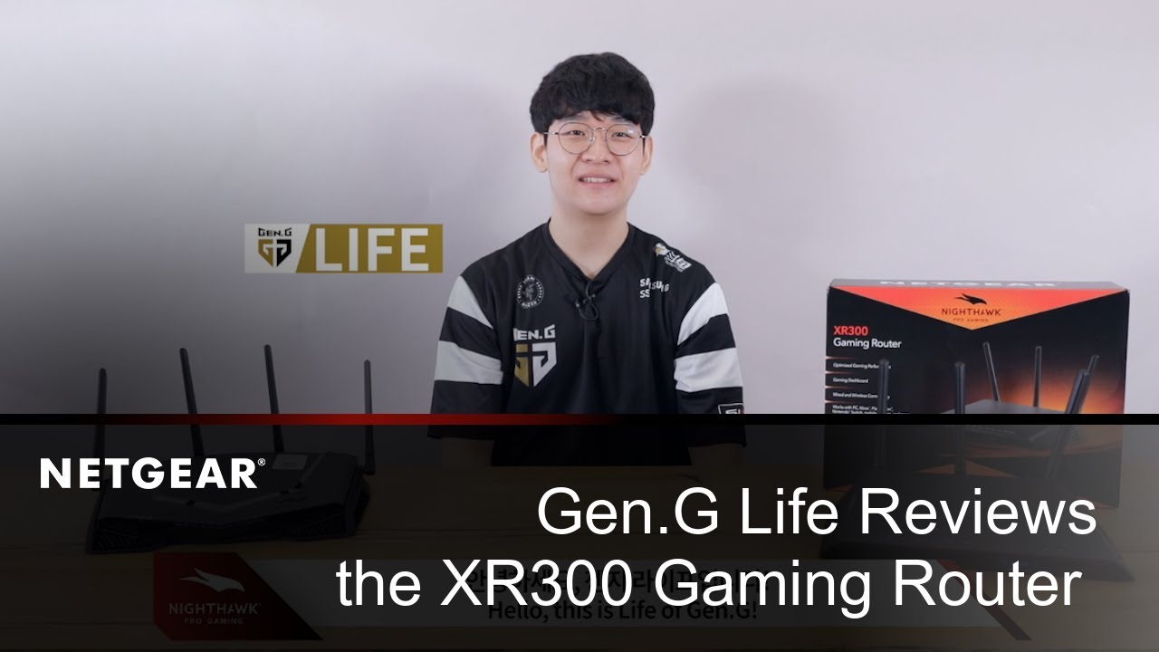 Gen.G Life Reviews the Nighthawk Pro Gaming XR300 WiFi Router | NETGEAR ...