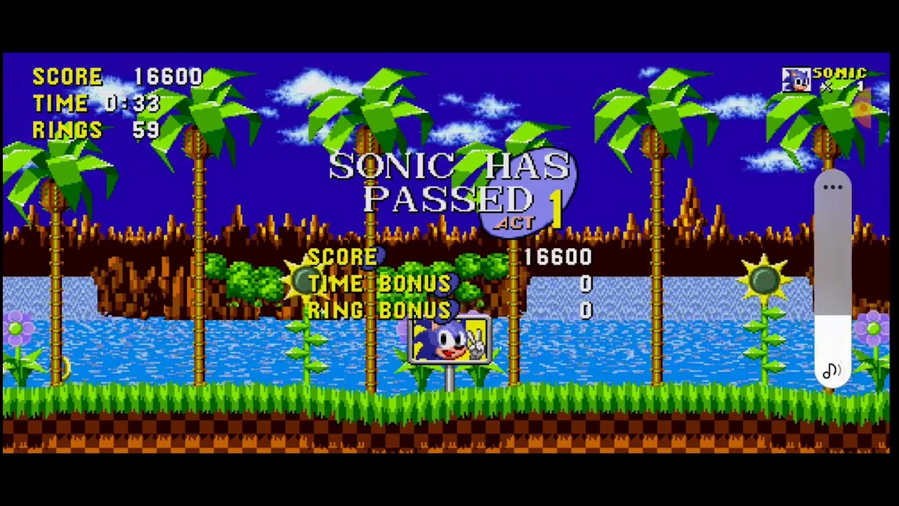 sonic Game Round 1(소닉게임 라운드1 - YouTube