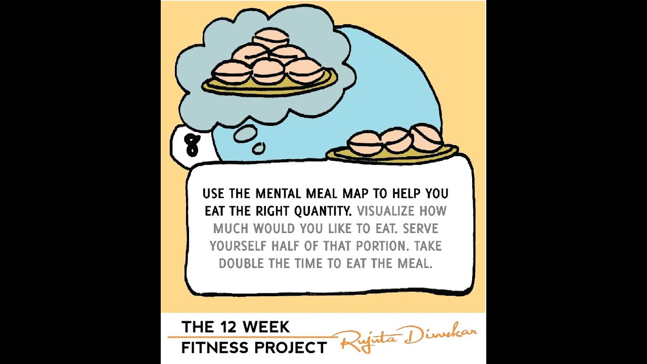 How much to eat? Use the Mental meal map. - YouTube