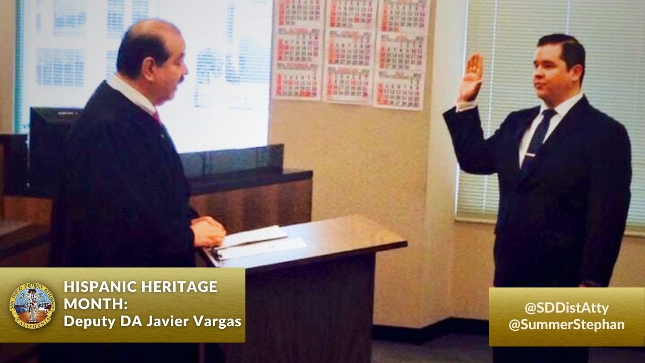 Hispanic Heritage Month: Deputy DA Javier Vargas - YouTube