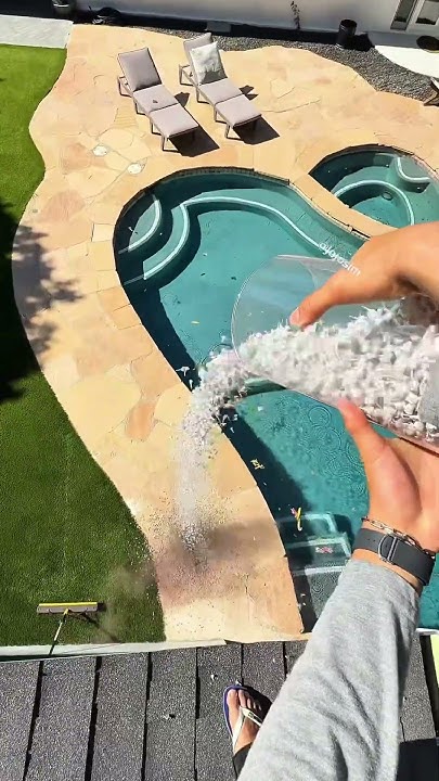 10,000 Poppers Almost Destroyed My Pool 😭 - YouTube