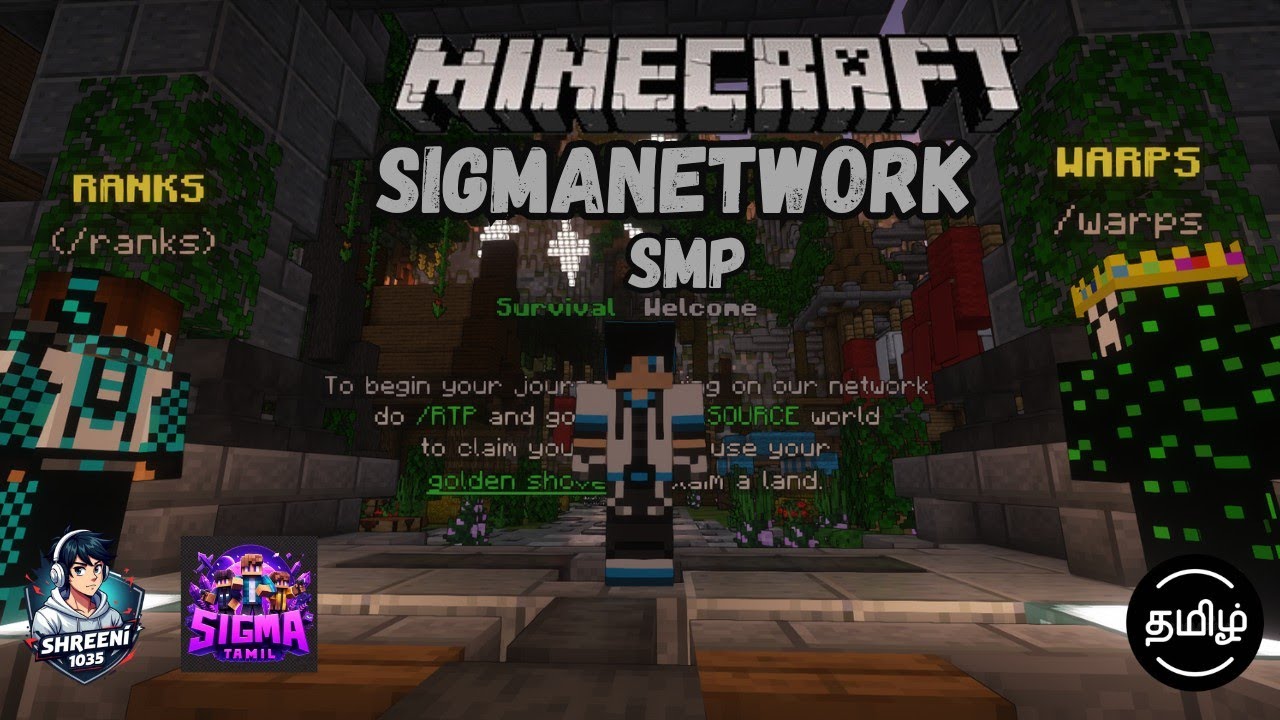 🔴𝙈𝙞𝙣𝙚𝙘𝙧𝙖𝙛𝙩 "Fun SMP Survival: Building and Exploring World with friends ...