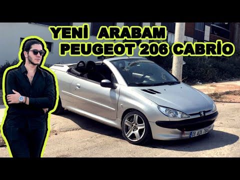 PEUGEOT 206 CC CABRİO | YENİ ARABAM #cabrio #206cc