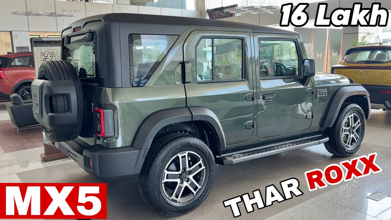THAR ROXX MX5 New 5 Door || Mahindra THAR ROXX MX5 2024 Value For Money ...
