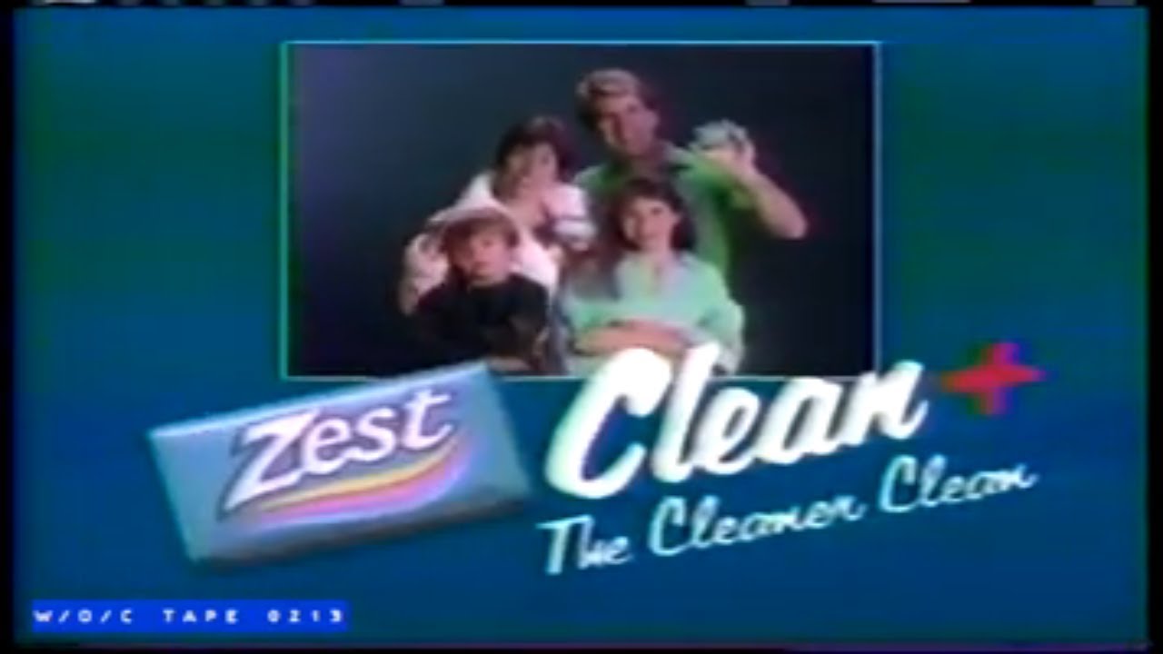 Zest Commercial - 1986 - YouTube