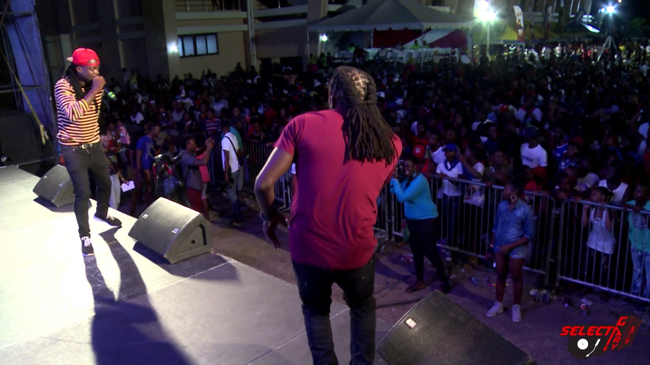 Luni Spark & Electrify Perfoming at Spicemas Launch 2019 - YouTube Music
