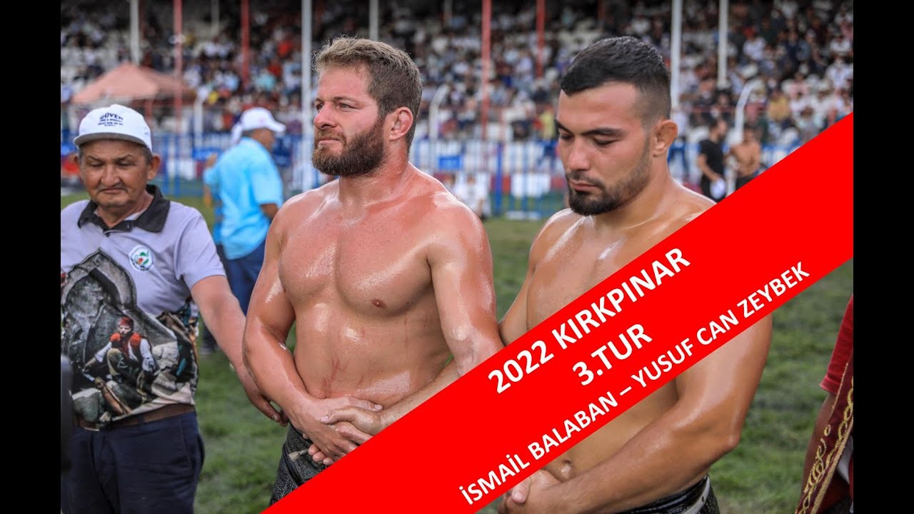 Kırkpınar 3.turda karşılaşan İsmail Balaban - Yusuf Can Zeybek , 1saat ...