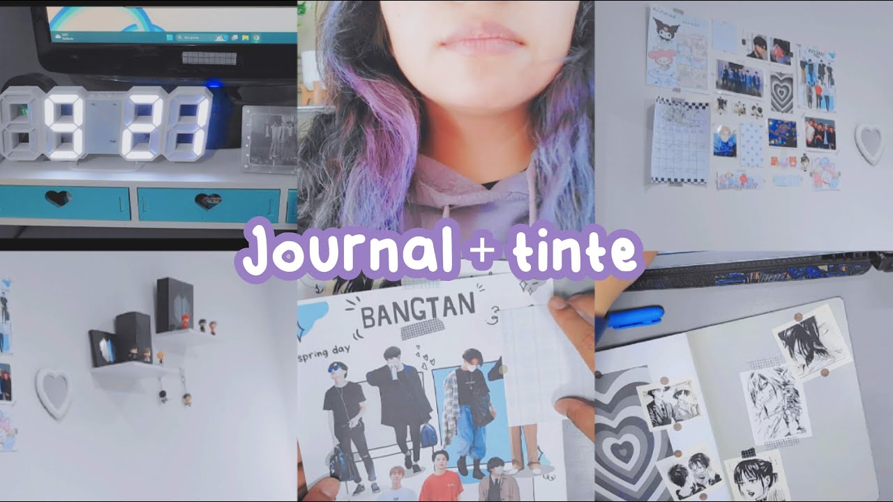Me pinto el cabello y haz journal conmigo UwU - YouTube