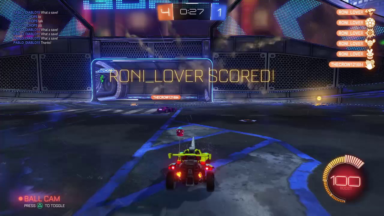 Rocket League: Roni's Shot - YouTube