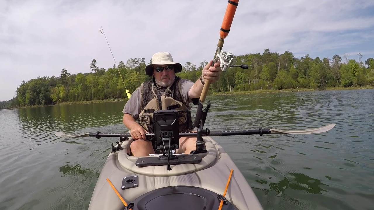 Big Ridge Lake Kayak Fishing - YouTube