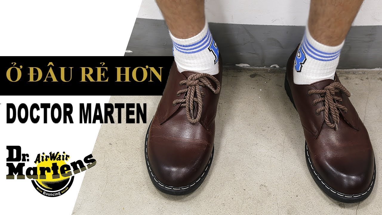 Giày DOCTOR MARTENS ở đâu RẺ và Chất Lượng | GUVA - YouTube