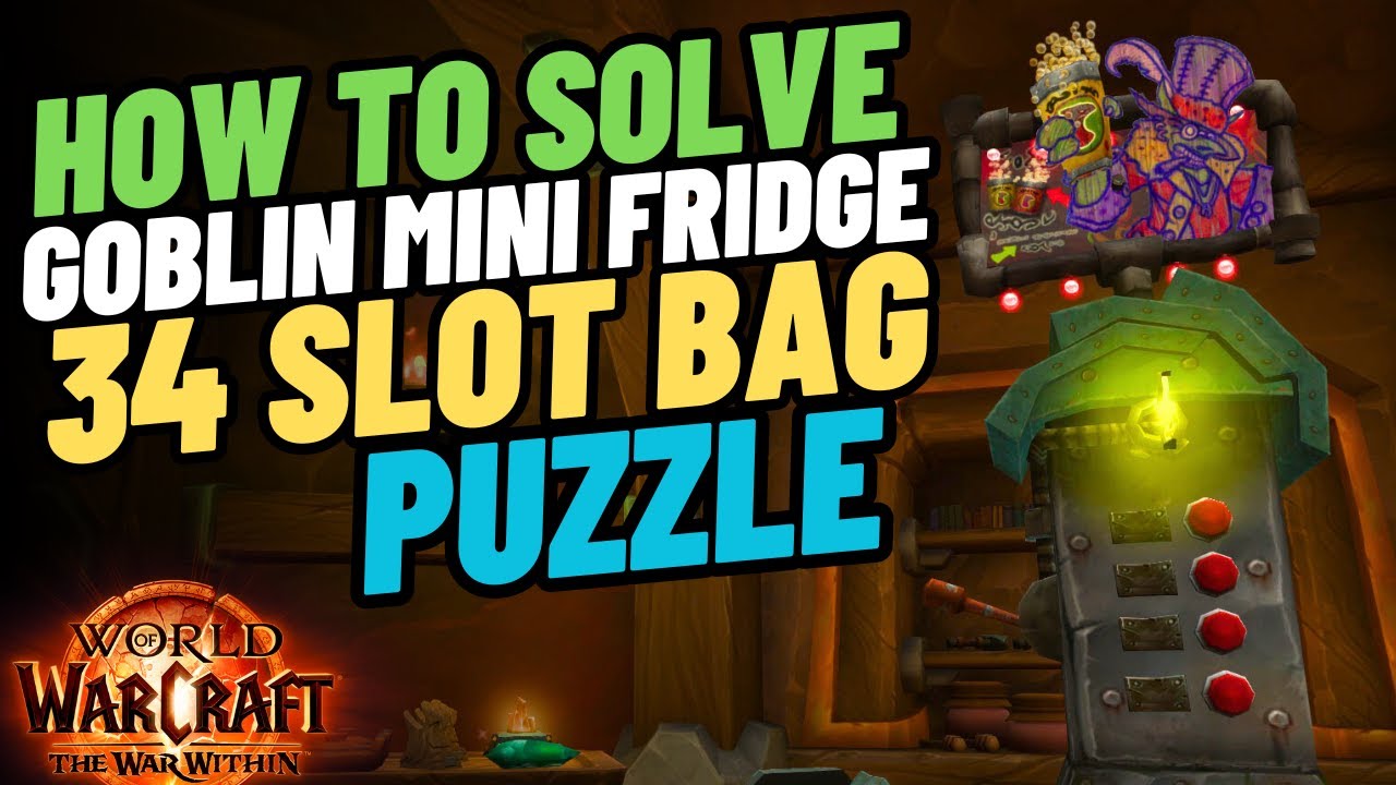 How to Solve the Puzzle & Find the Goblin Mini Fridge Treasure | 34 ...