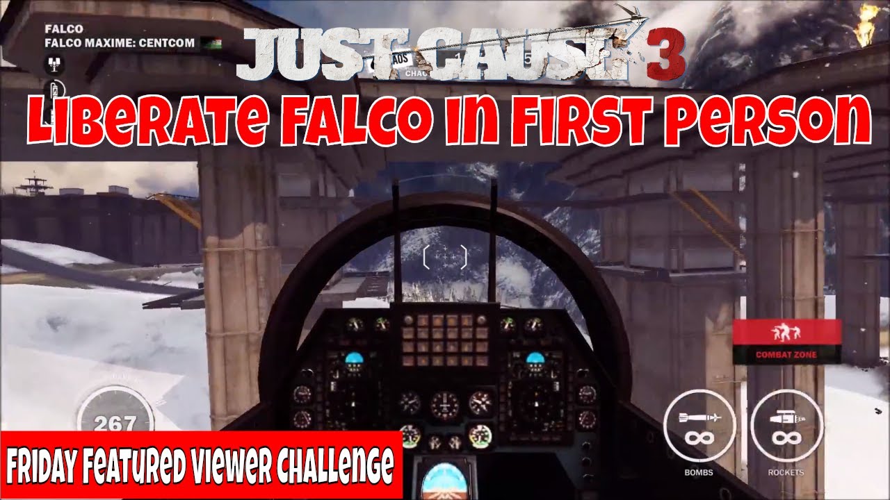 Just Cause 3 Liberate Falco in First Person - YouTube
