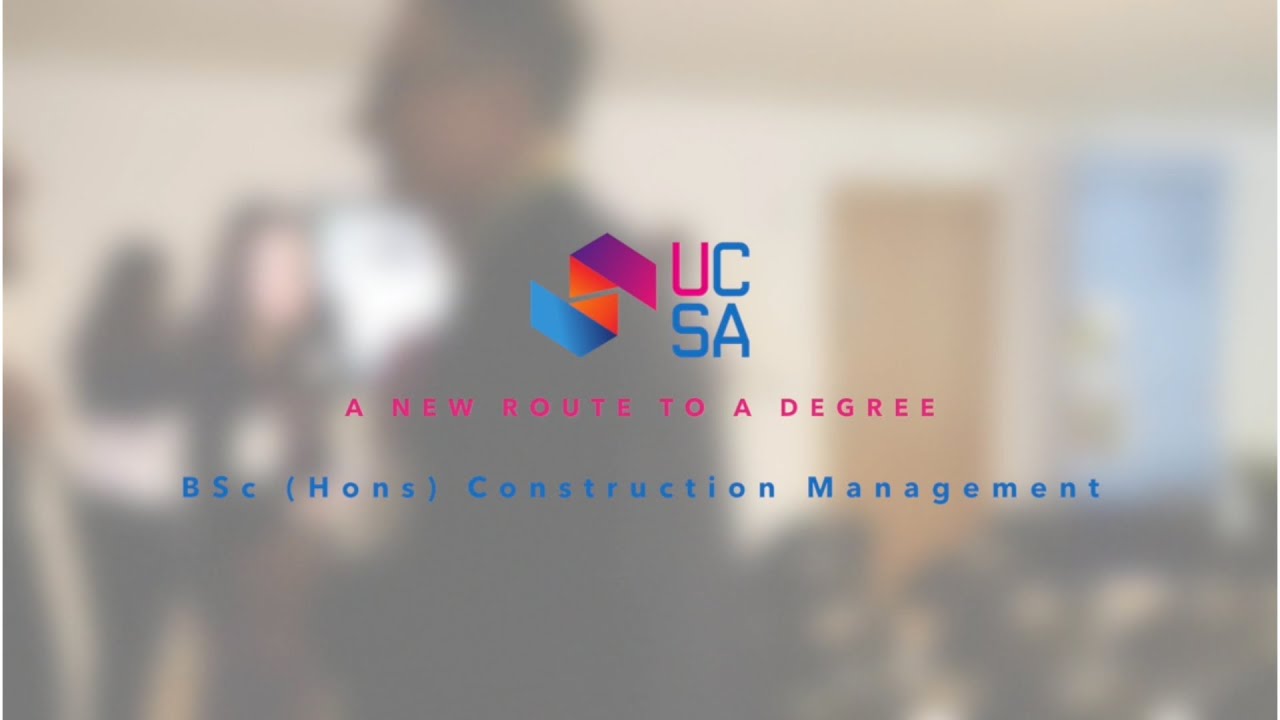BSc (Hons) Construction Management - YouTube