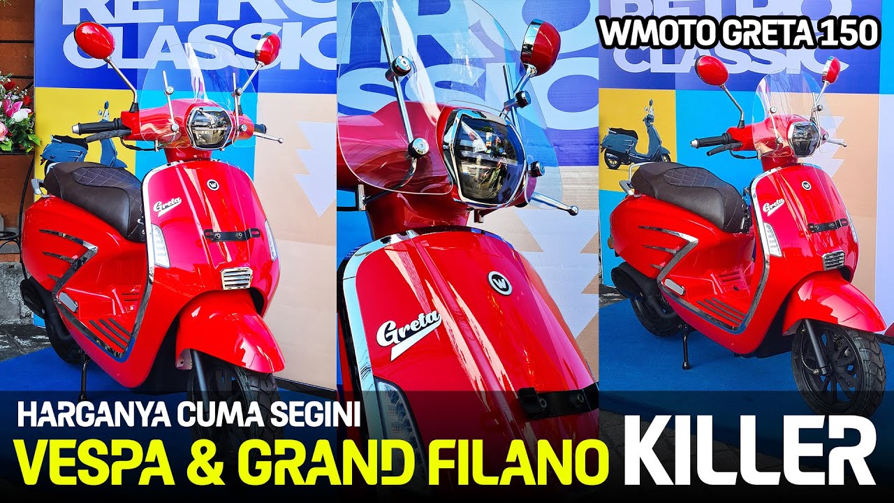 INI MOTOR JADI VESPA & GRAND FILANO KILLER ?!! HARGA MURAH KUALITAS ...