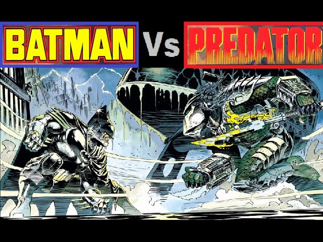 Batman Versus Predator Comics